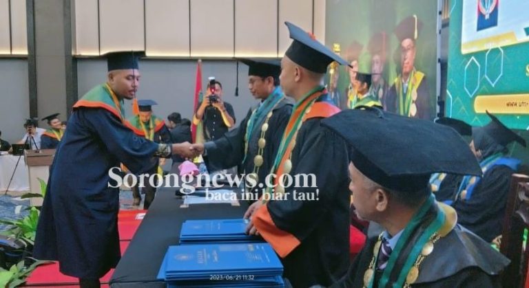 Angkatan ke XX, Unamin Sorong Wisuda 208 Sarjana - Sorong News